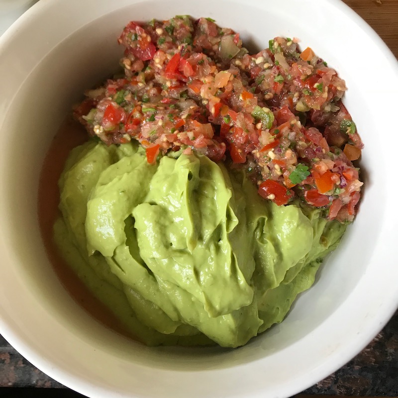 Fresh Salsa and Guacamole - Lean Bellas Kitchen