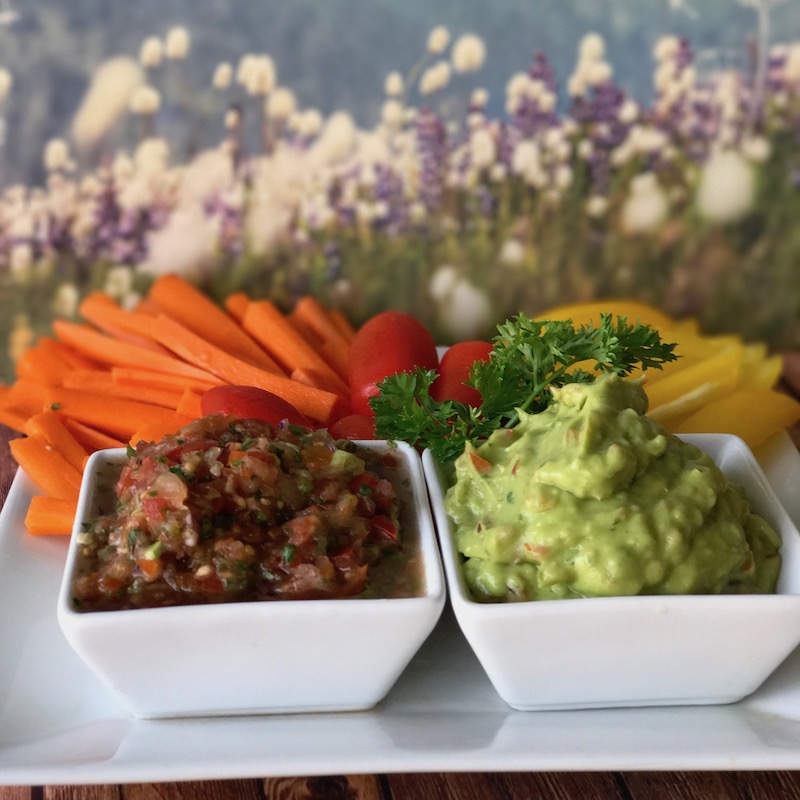 Fresh Salsa and Guacamole - Lean Bellas Kitchen