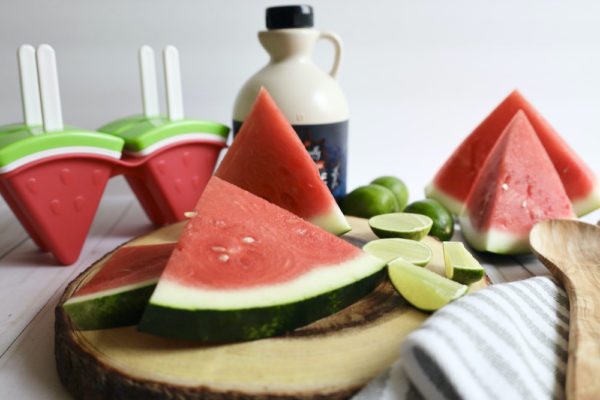 Homemade Watermelon Popsicles - Lean Bellas Kitchen