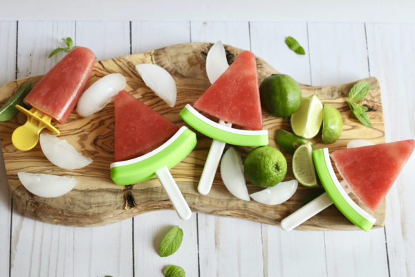 Homemade Watermelon Popsicles - Lean Bellas Kitchen