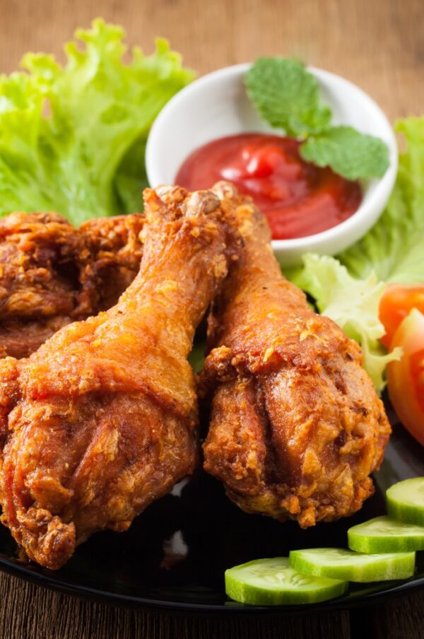 Crispy Fried Chicken - Lean Bellas Kitchen