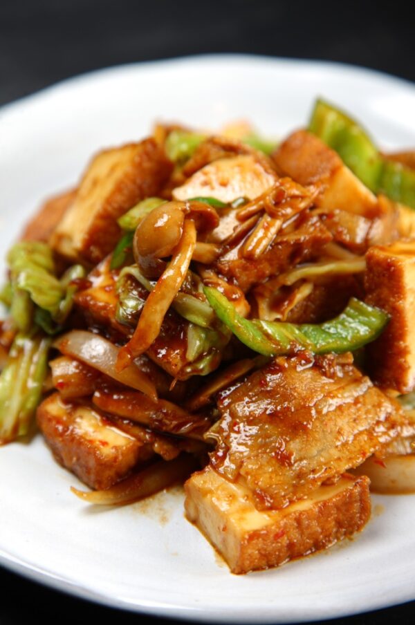 Pork and Tofu Stir Fry - Lean Bellas Kitchen