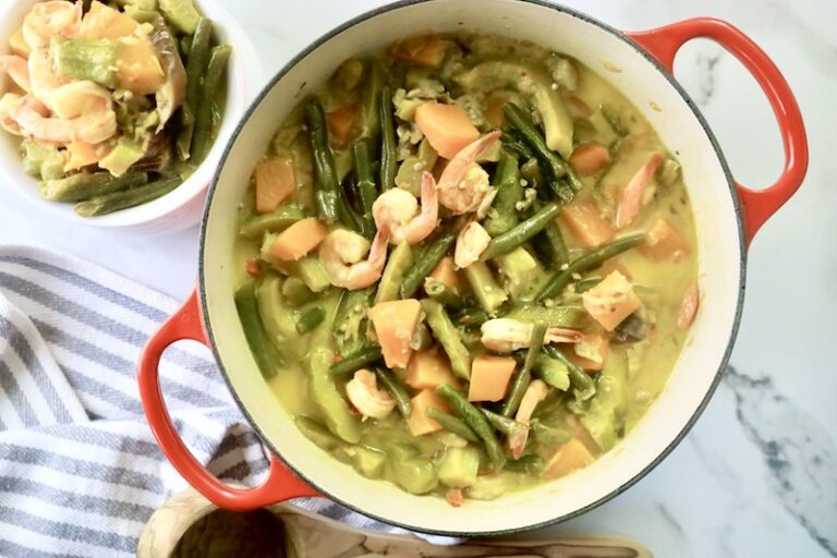 Filipino Shrimp and Vegetable Stew - Lean Bellas Kitchen