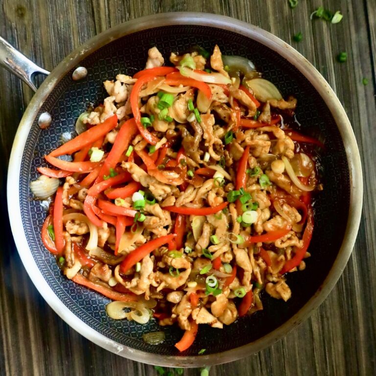 Pork and Pepper Stir Fry - Lean Bellas Kitchen